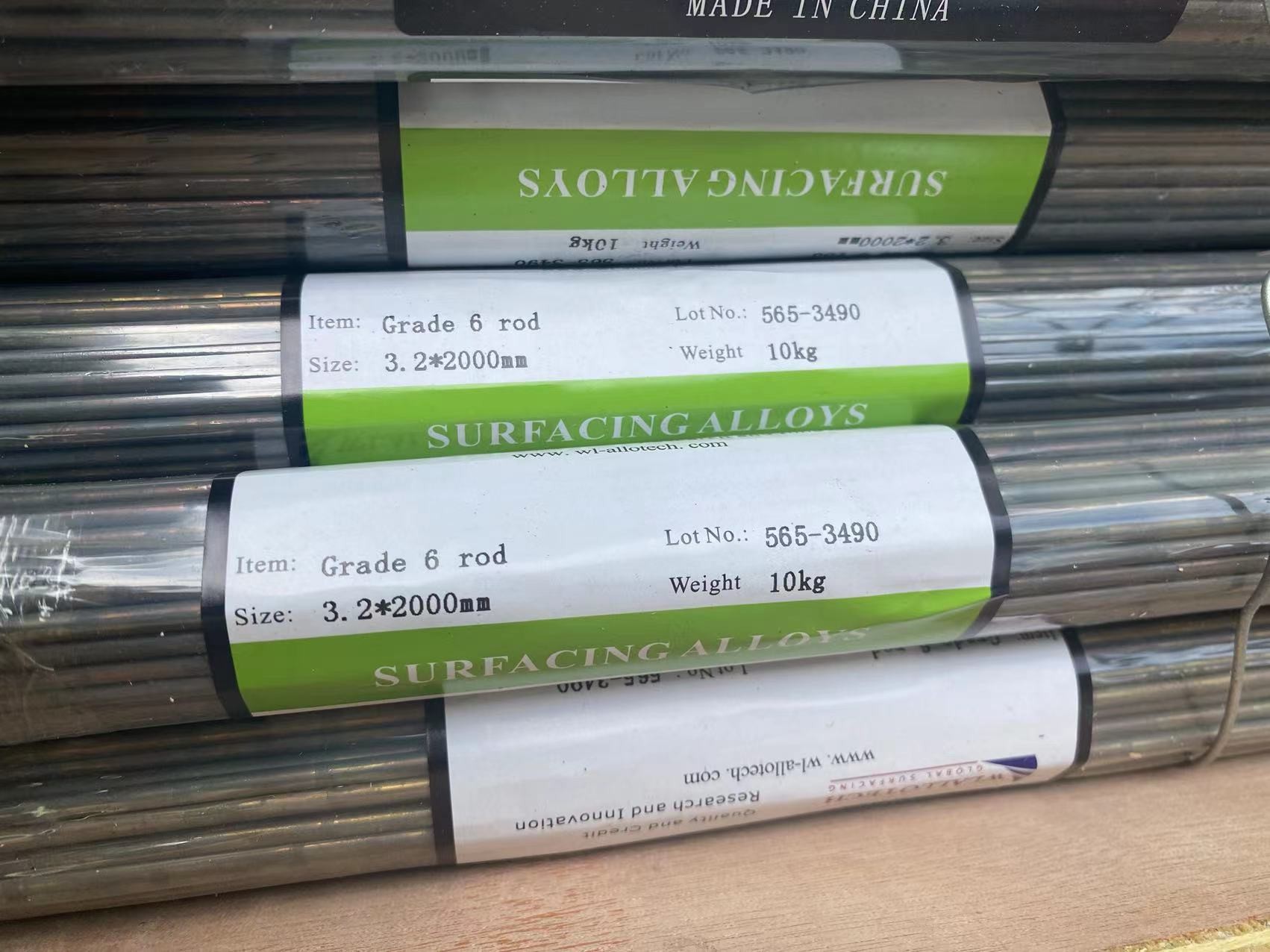 Stellite 6 ERCoCr-A Hard Facing Rod AWS A5.21 High Temperature Valve ...